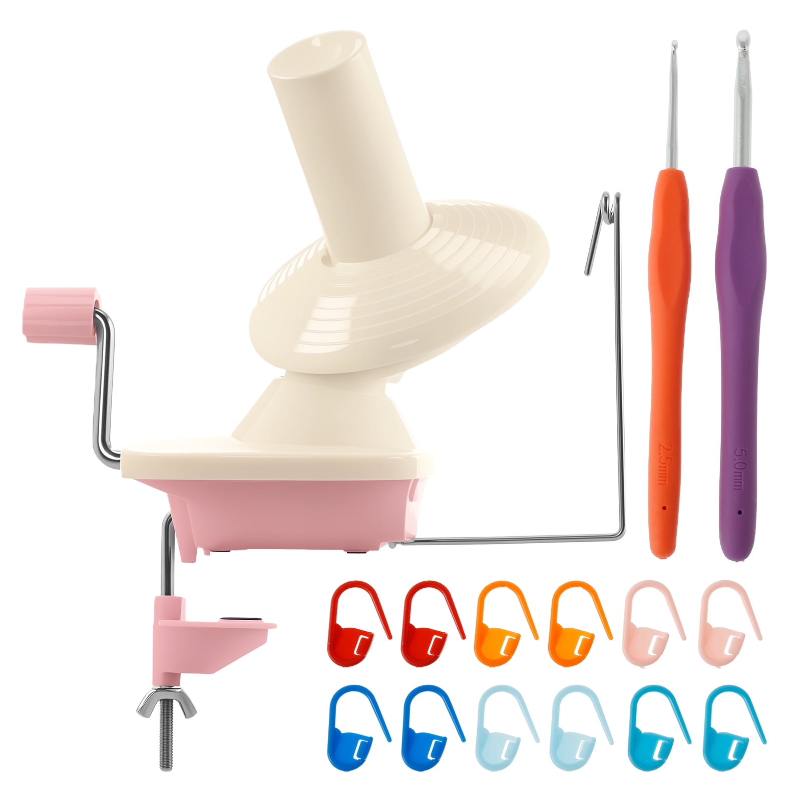 Yarn Winder Efficient Yarn Ball Winder with Knitting Markers and ...