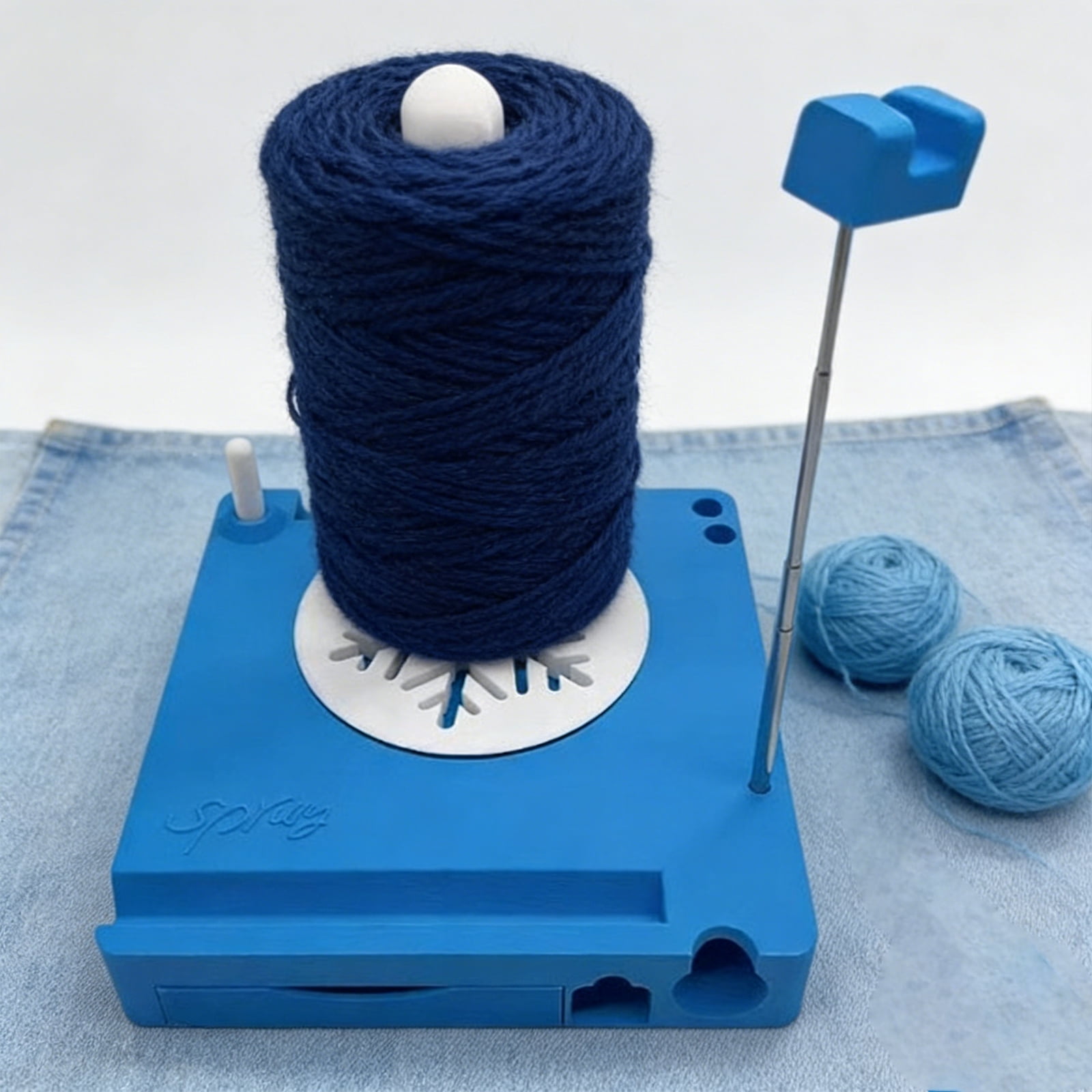 Yarn Winder, Electric Yarn Ball Winder for Crocheting, Crochet Caddy ...