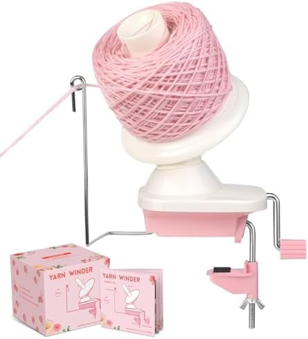 Yarn Winder, Yarn Spinner for Crocheting, Yarns Cake Ball Winders for ...