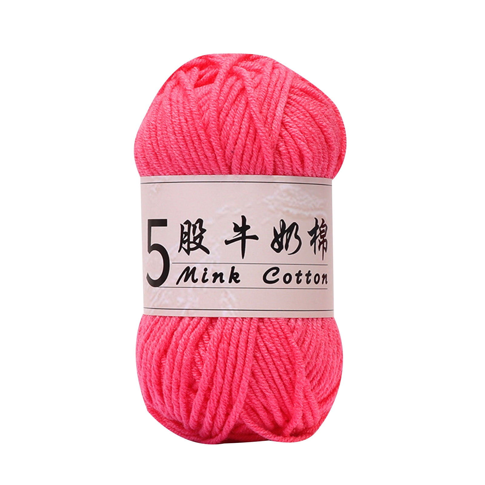 Yarn for Knitting 5 Strands Milk Cotton Doll Crochet Diy Knitting ...