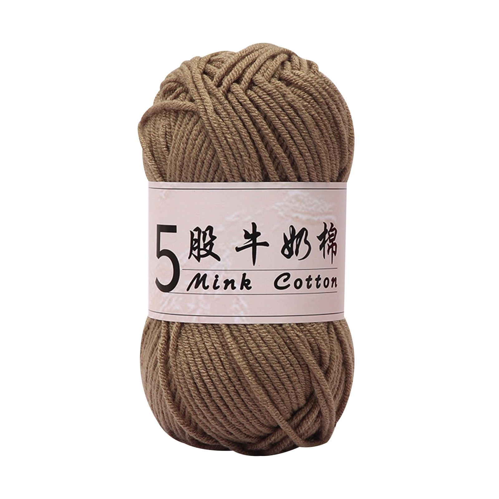 Yarn for Knitting 5 Strands Milk Cotton Doll Crochet Diy Knitting ...