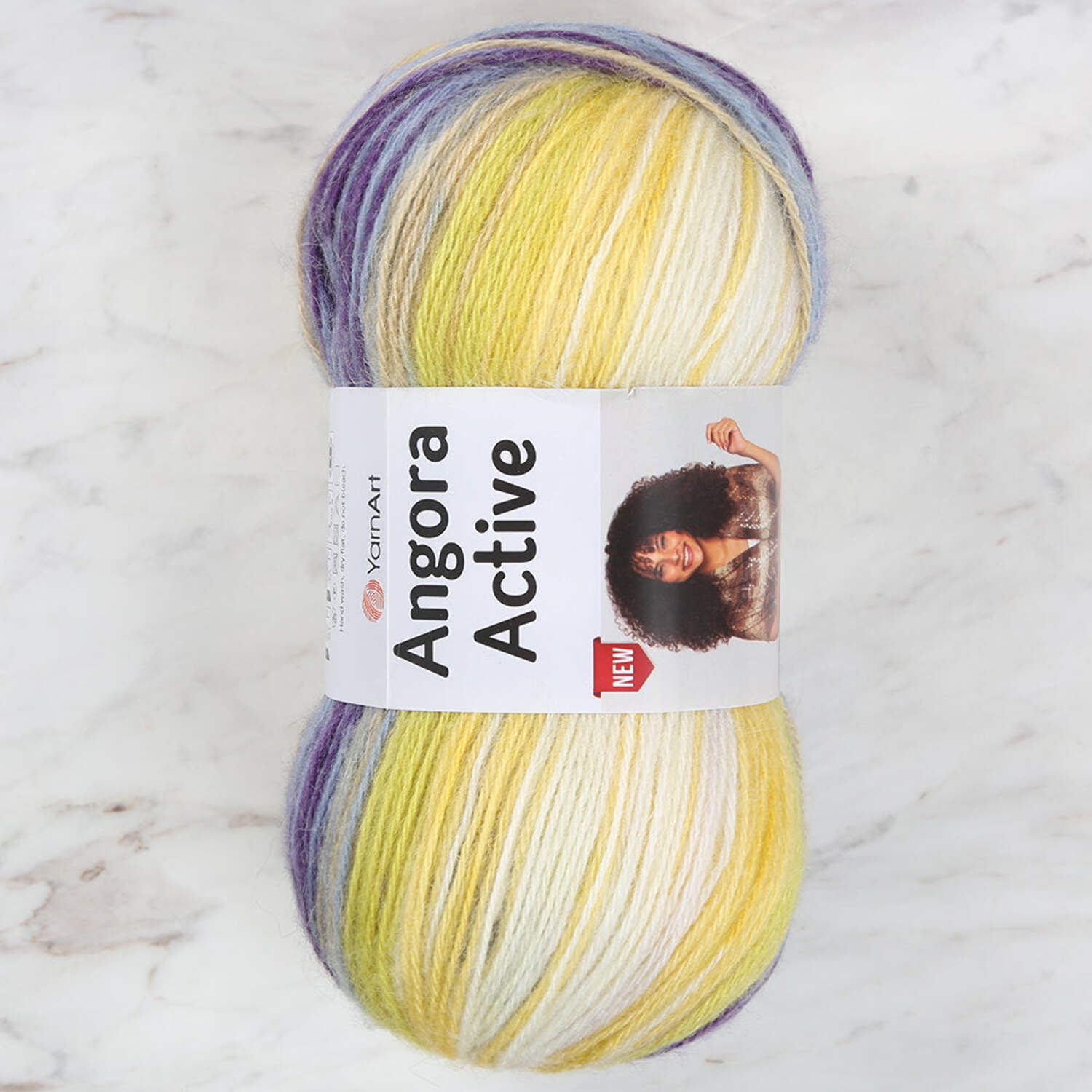 YarnArt Angora Active Knitting Yarn, Variegated - 854 - Walmart.com