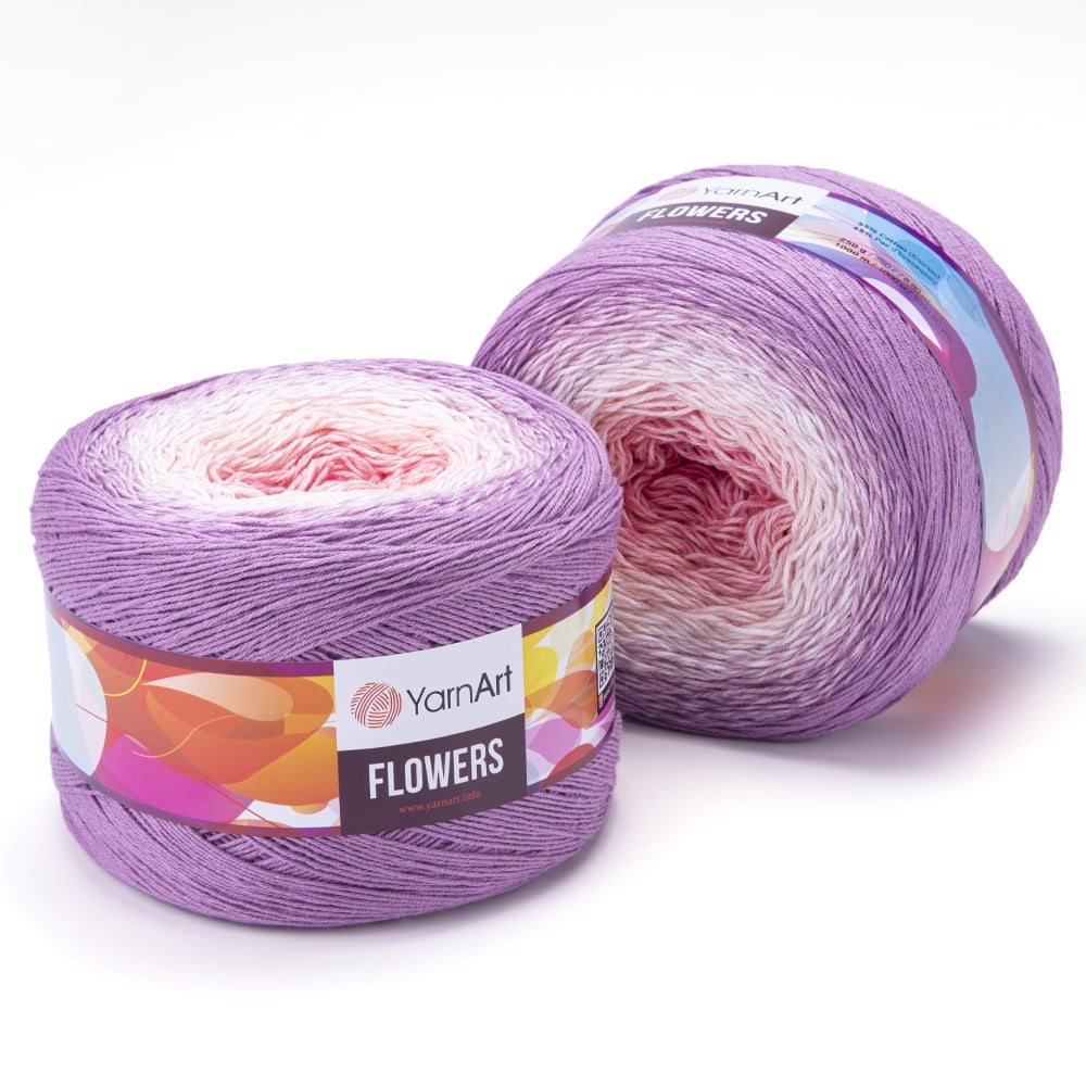 YarnArt Flowers Cake Yarn - Walmart.com