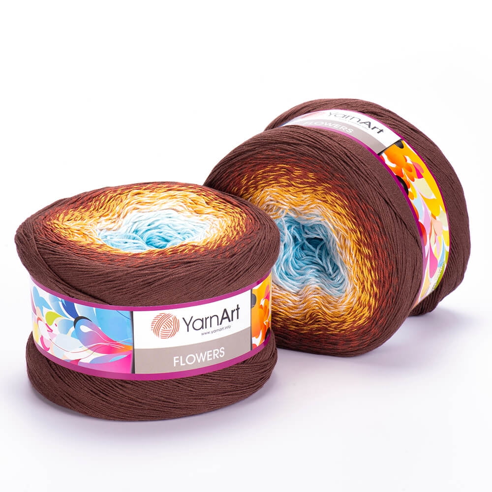 YarnArt Flowers Cake Yarn - Walmart.com