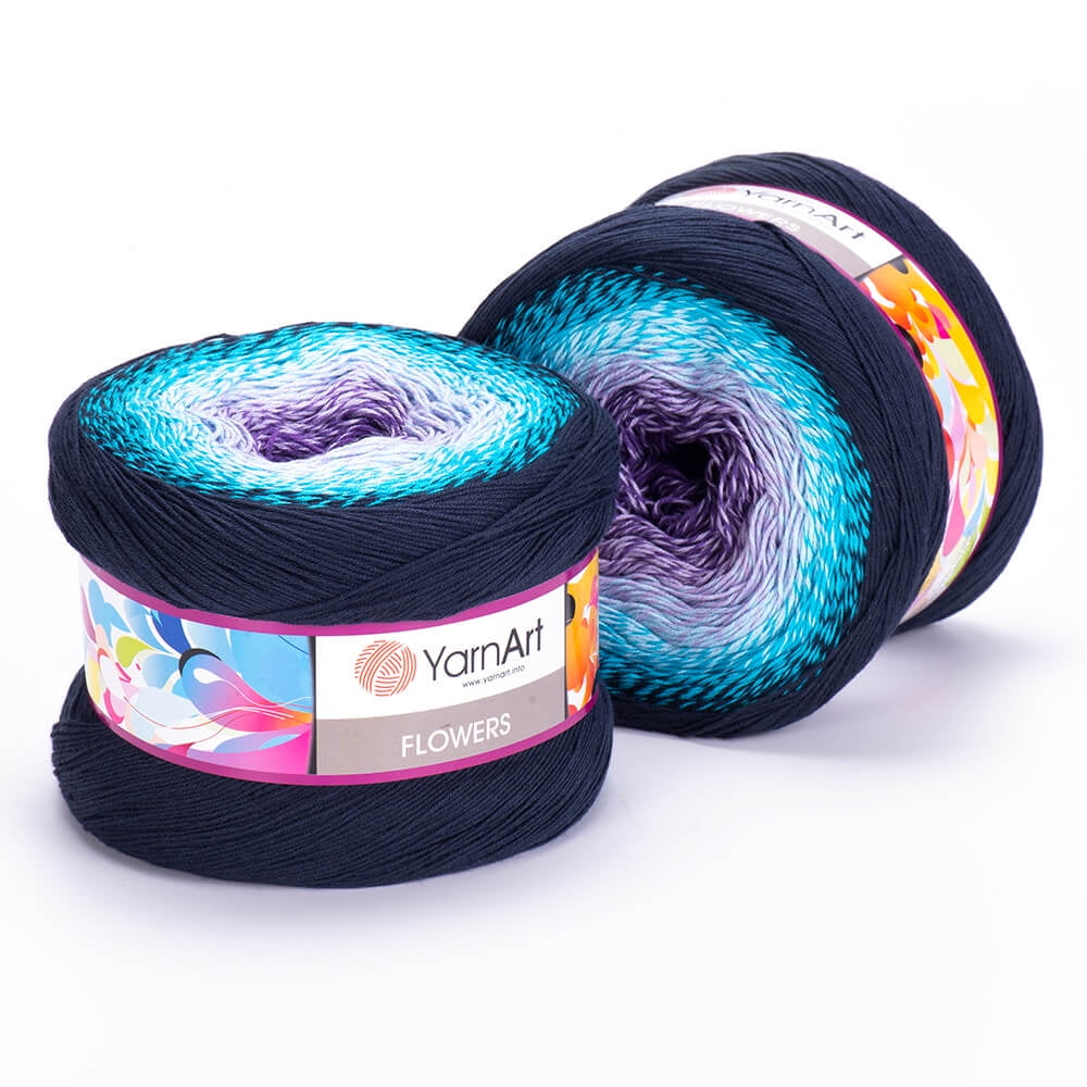 YarnArt Flowers Cake Yarn - Walmart.com