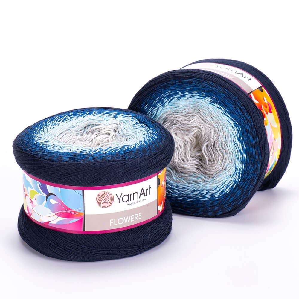 YarnArt Flowers Cake Yarn - Walmart.com