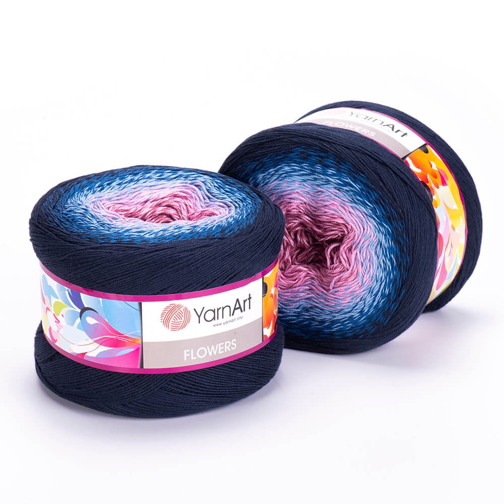 YarnArt Flowers Cake Yarn - Walmart.com