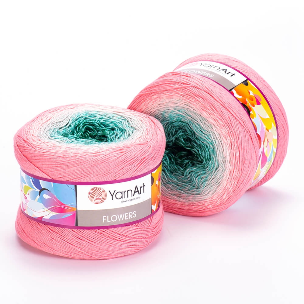 YarnArt Flowers Cake Yarn - Walmart.com