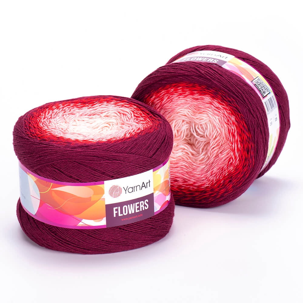 YarnArt Flowers Cake Yarn - Walmart.com