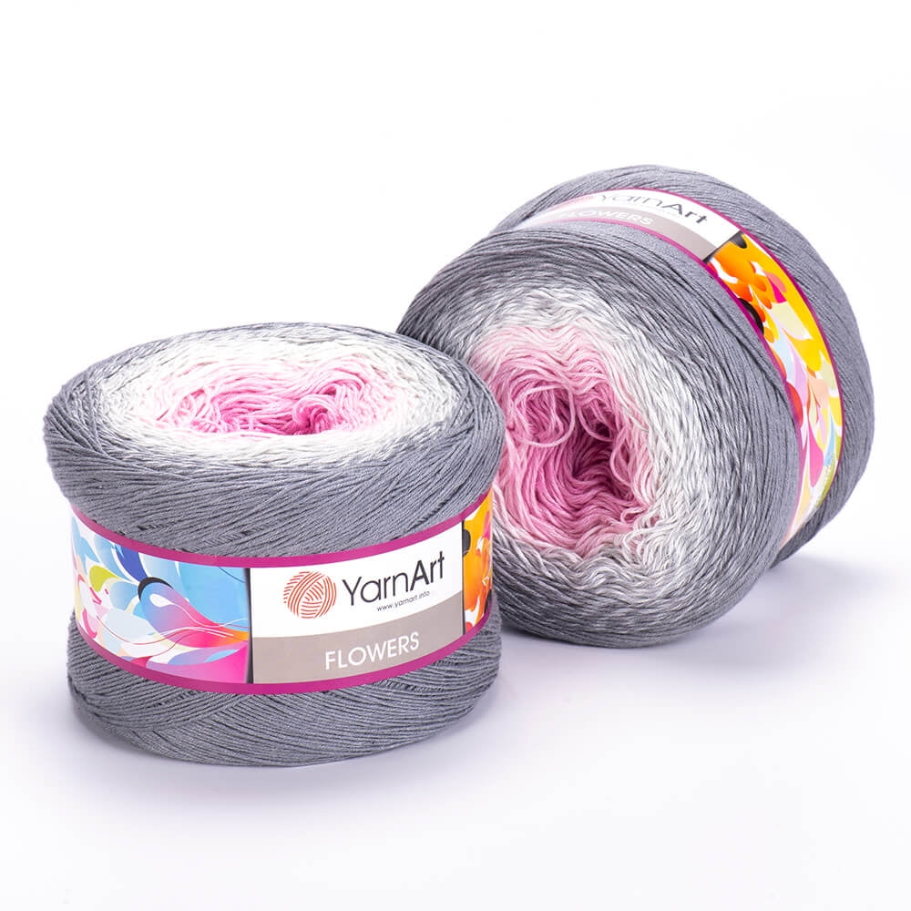 YarnArt Flowers Cake Yarn - Walmart.com