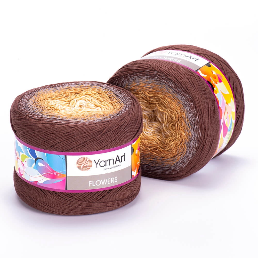 YarnArt Flowers Cake Yarn - Walmart.com