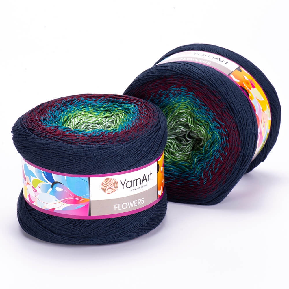 YarnArt Flowers Cake Yarn - Walmart.com