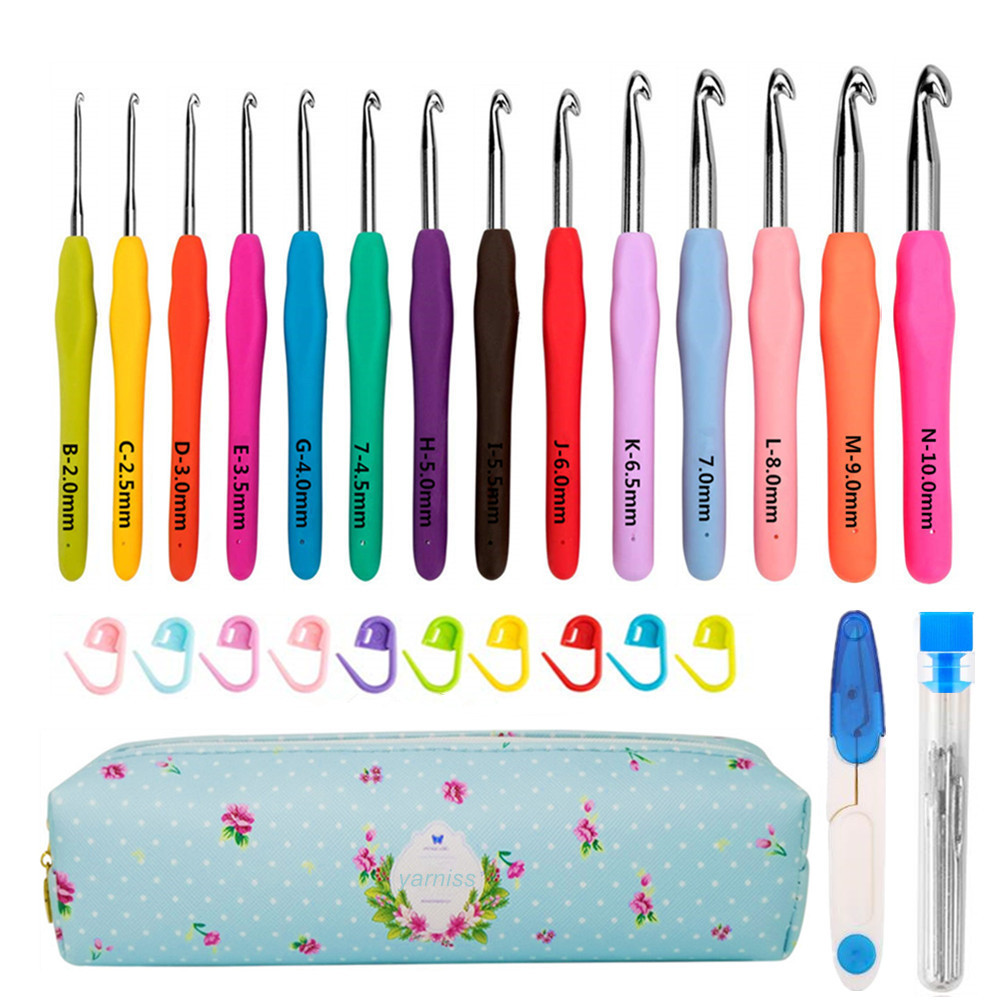 Boye Crochet Master Steel & Aluminum Crochet Hook Set - Walmart.com