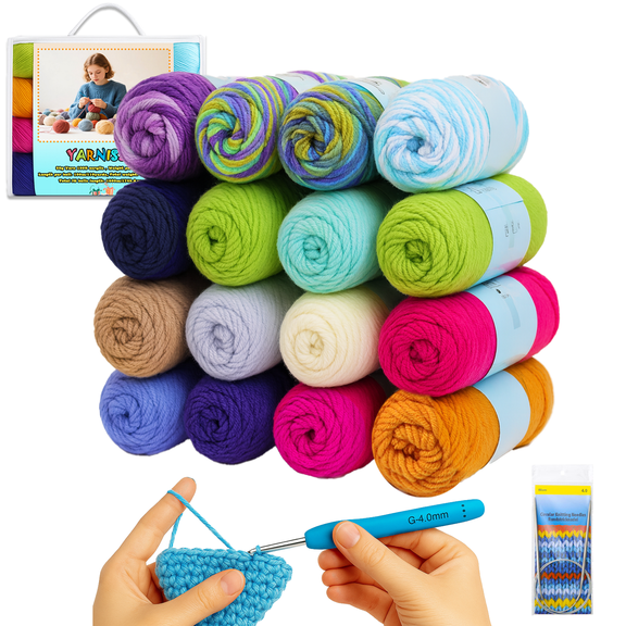 ZZERHUOO Ma Gic Yarn Heat Sensitive Color Changing Co Tton Crochet ...