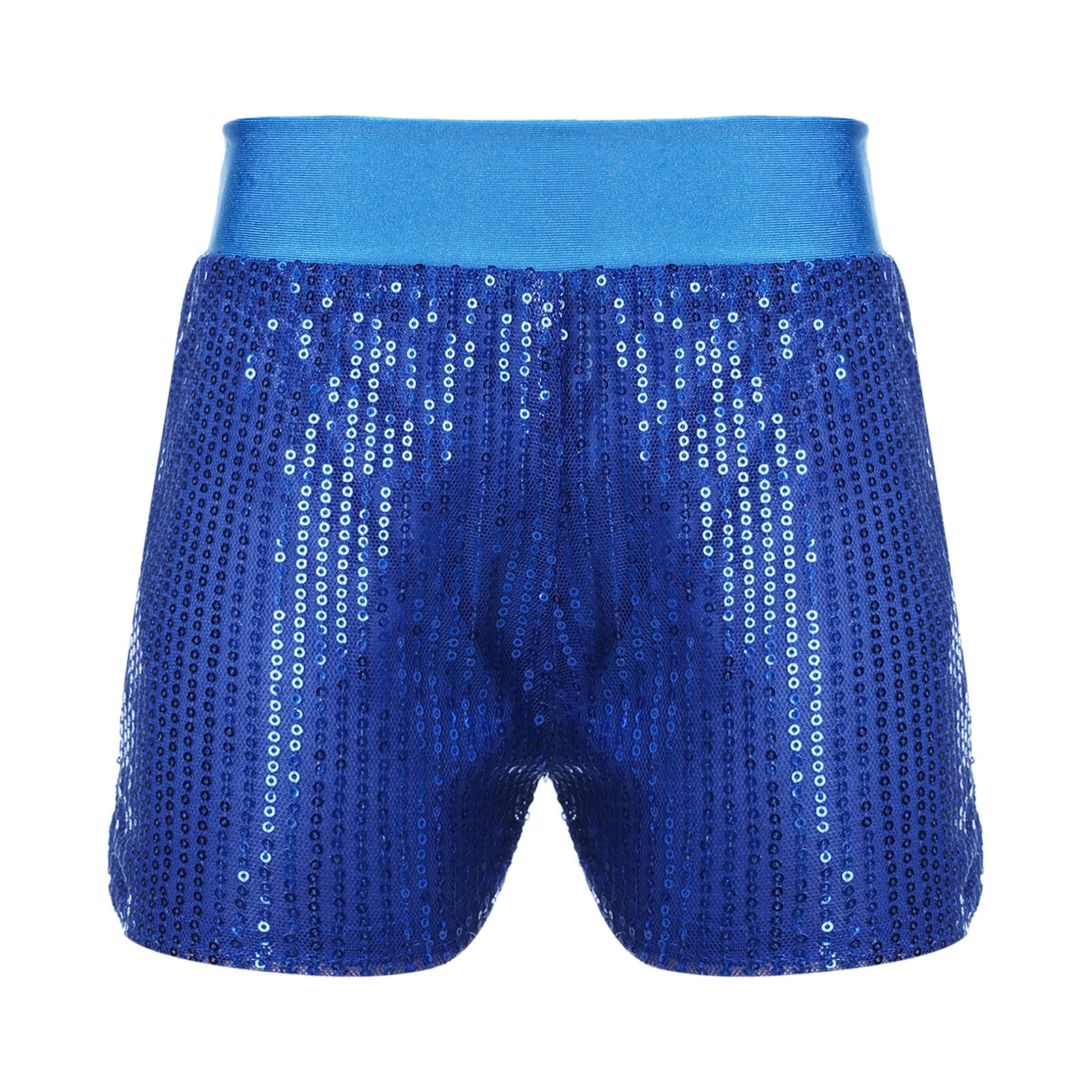Yartina Kids Girls Sequins Dance Shorts Hip Hop Jazz Dance Performance ...