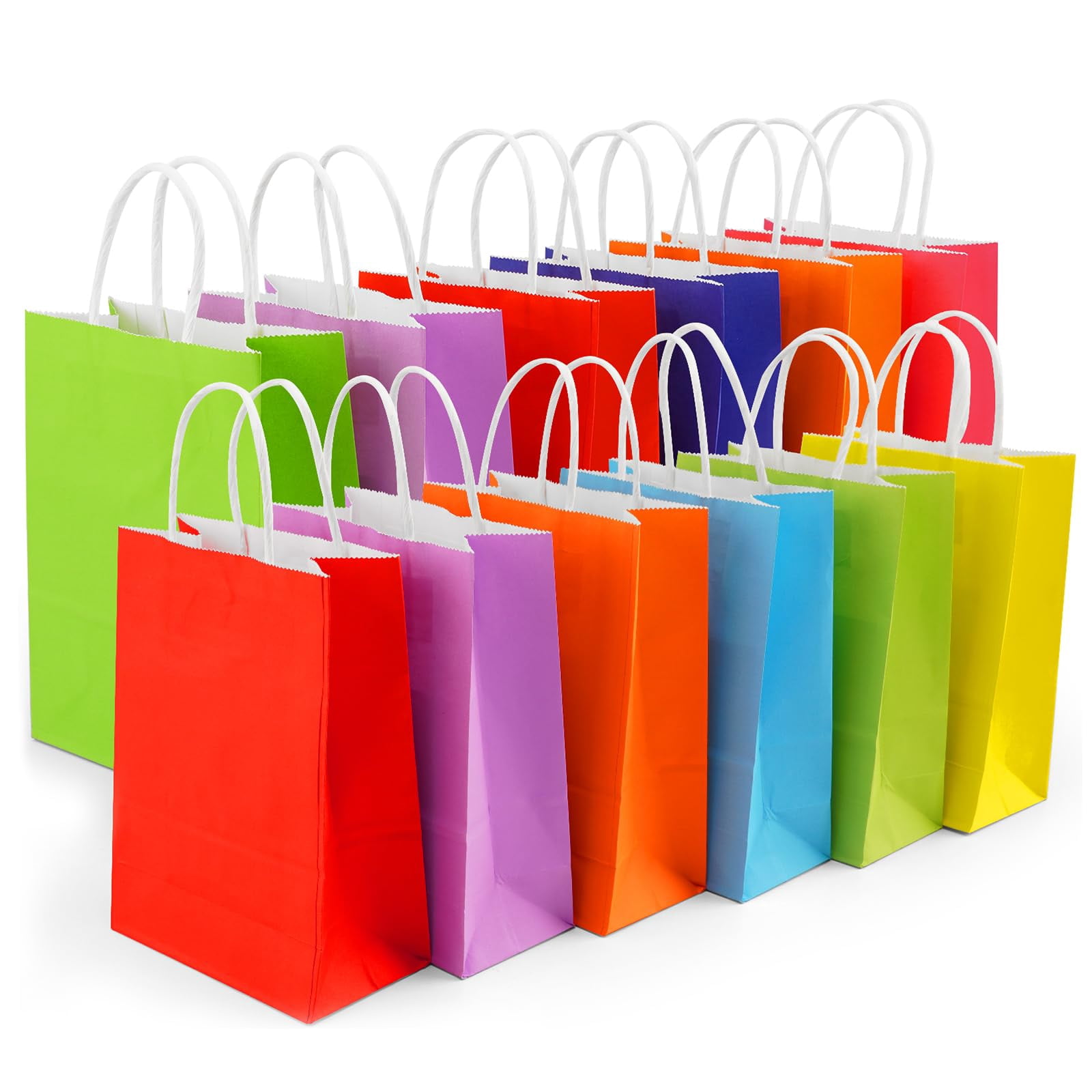 Yasashii Christmas Gift Bags, 24Pcs-8 Colors Party Favor Gift Tteat ...