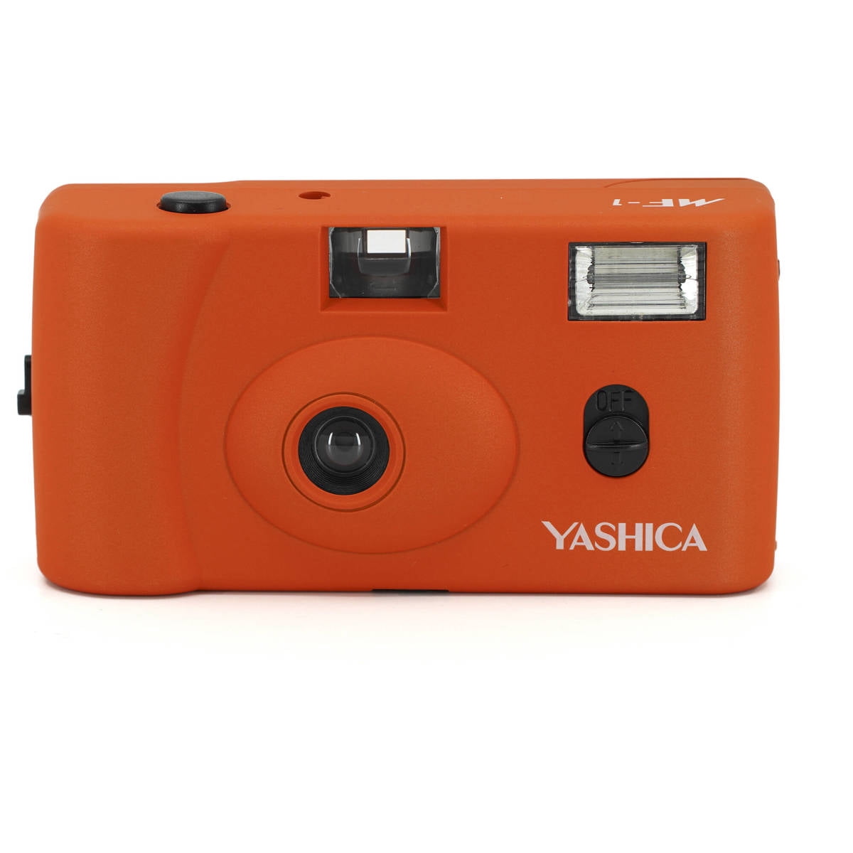 Yashica MF-1 Snapshot Art 35mm Film Camera, Orange - Walmart.com