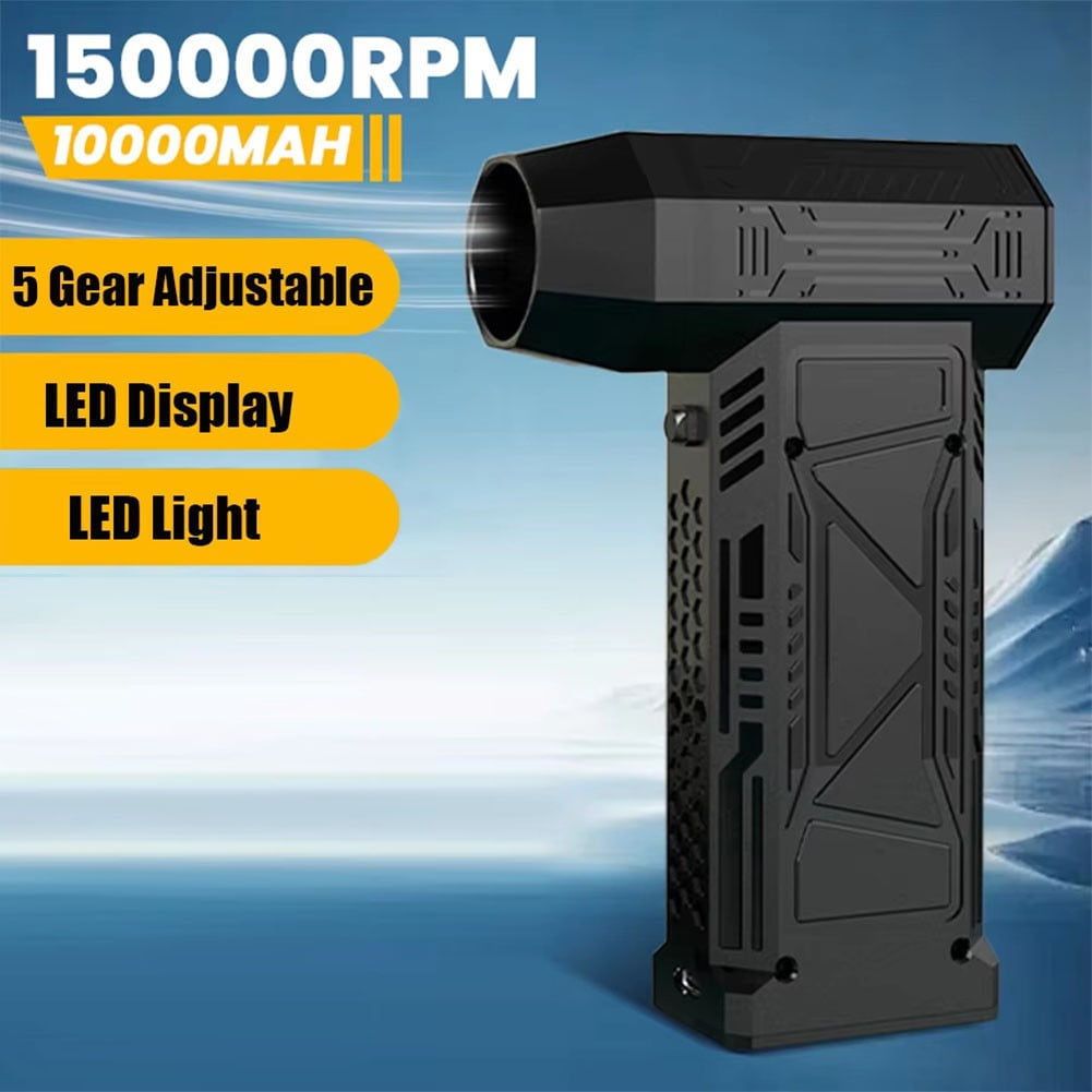 Yashili 150000RPM Powerful Air Blower Car Cleaning Snow Removal Mini ...