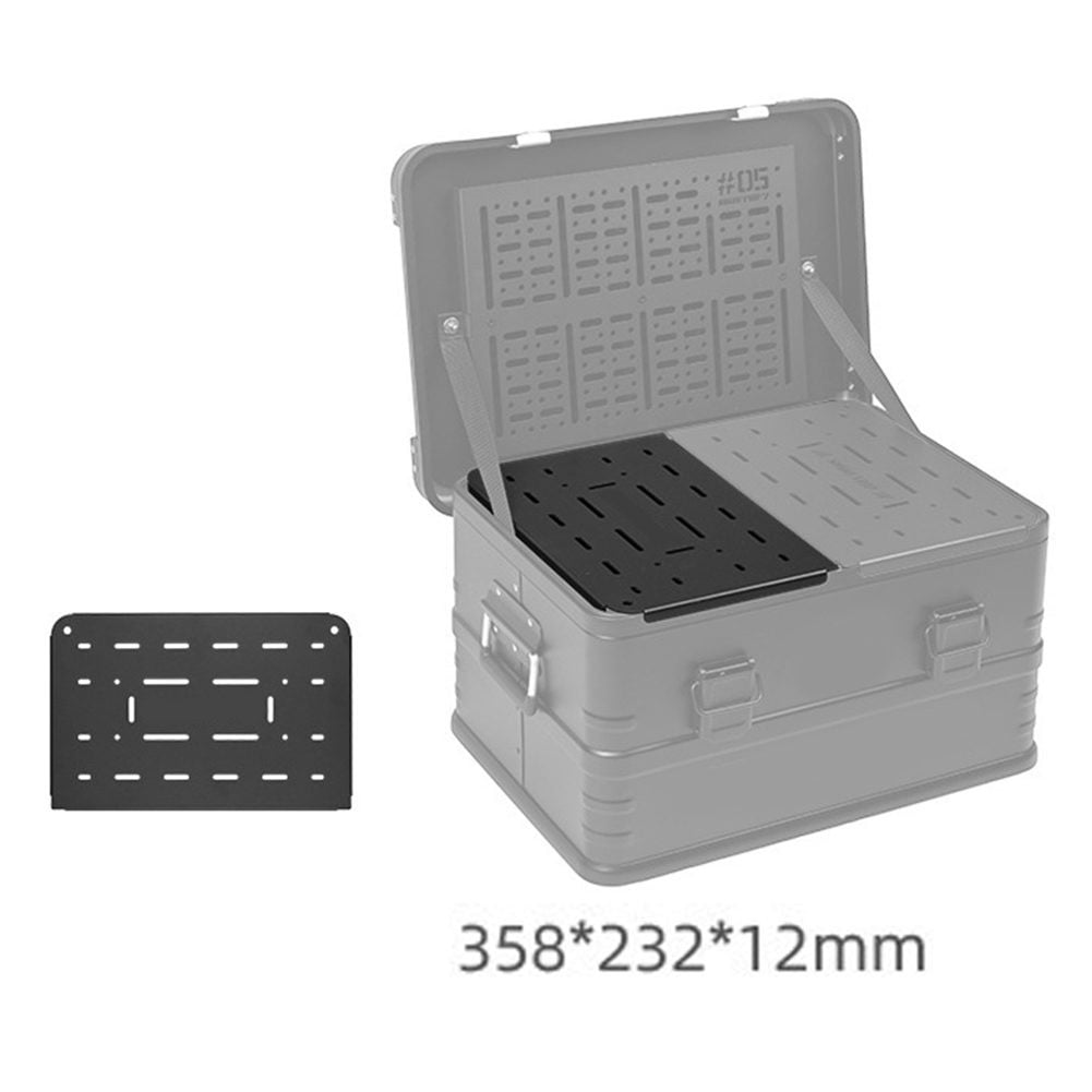 Yashili Camping Box Tabletop Pegboard For Igt Storage box Mobile Table ...