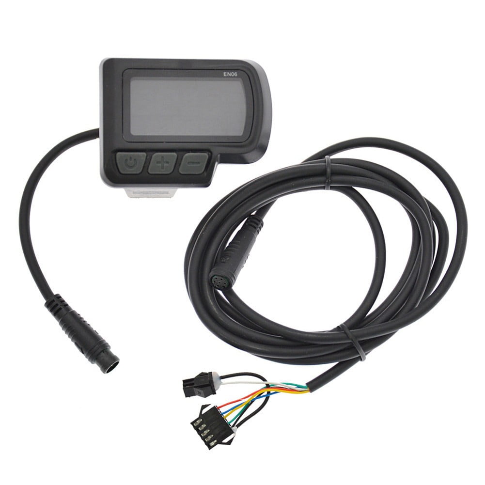 Yashili Electric Bicycle LCD Display 24 36 48V EN06 6pins Intelligent ...