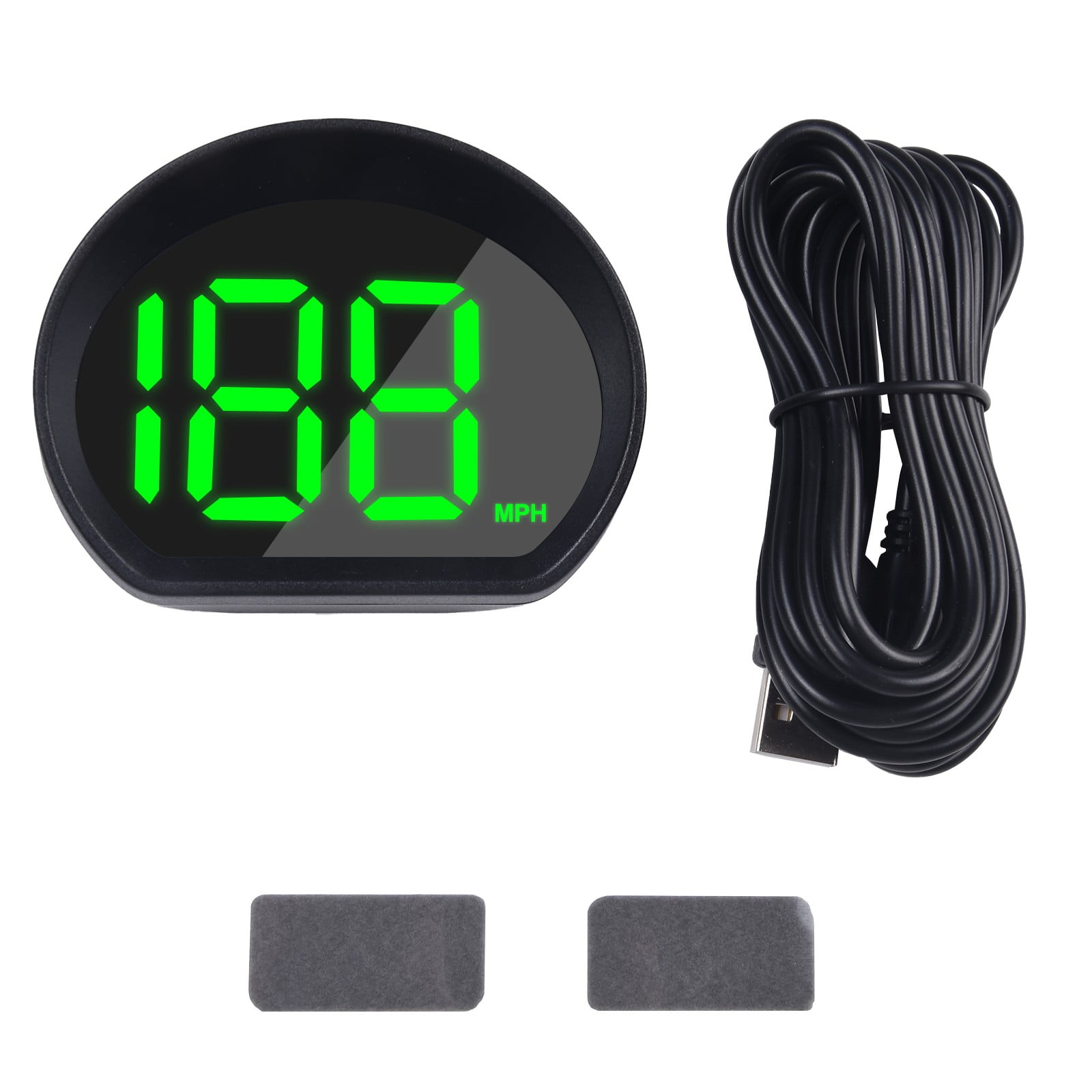 Yashili Fitment High Universality Fitment GPS Car HUD Speedometer Light ...