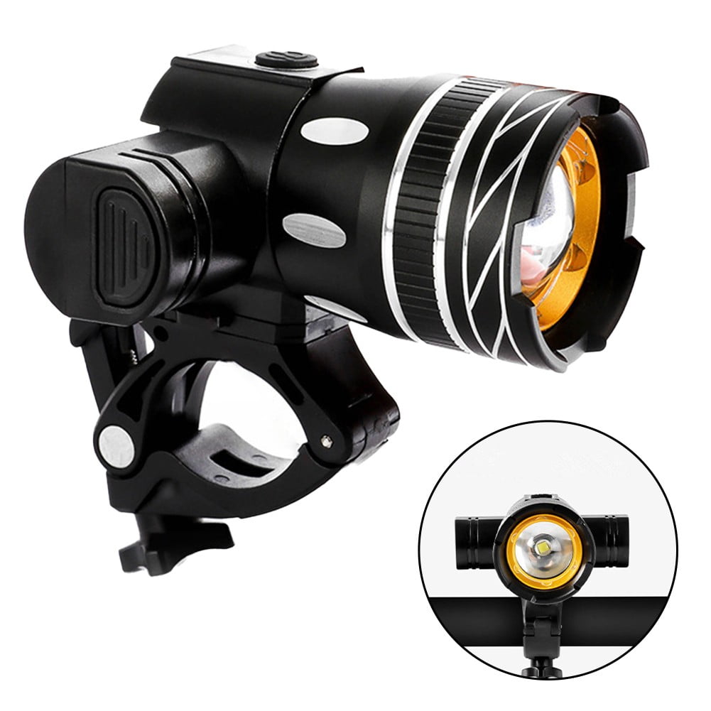 Yashili Night Riding Bike Light With USB Rechargeable Flashlight ...