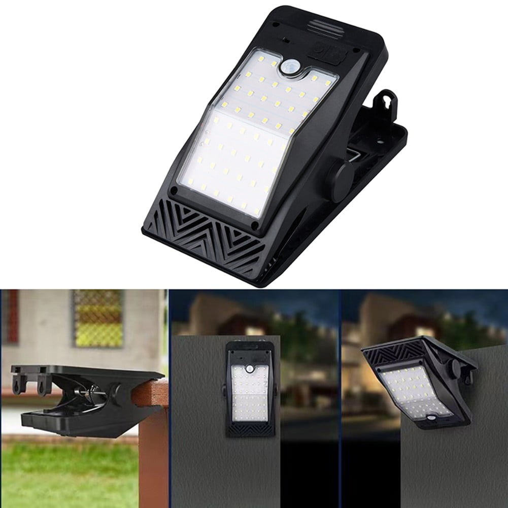 Yashili Outdoor Solar LED Light Clip Motion Sensing Light for Camping ...