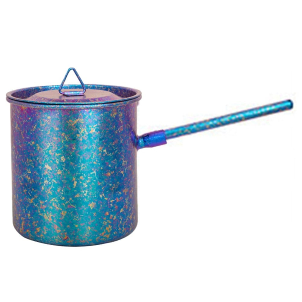 Yashili Pure ti outdoor boiling cup tea boiling tea with cover camping ...