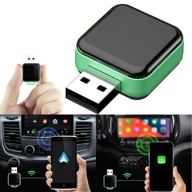 Yashili Wireless For Carplay For Android Auto AI Box Wired To Wireless ...