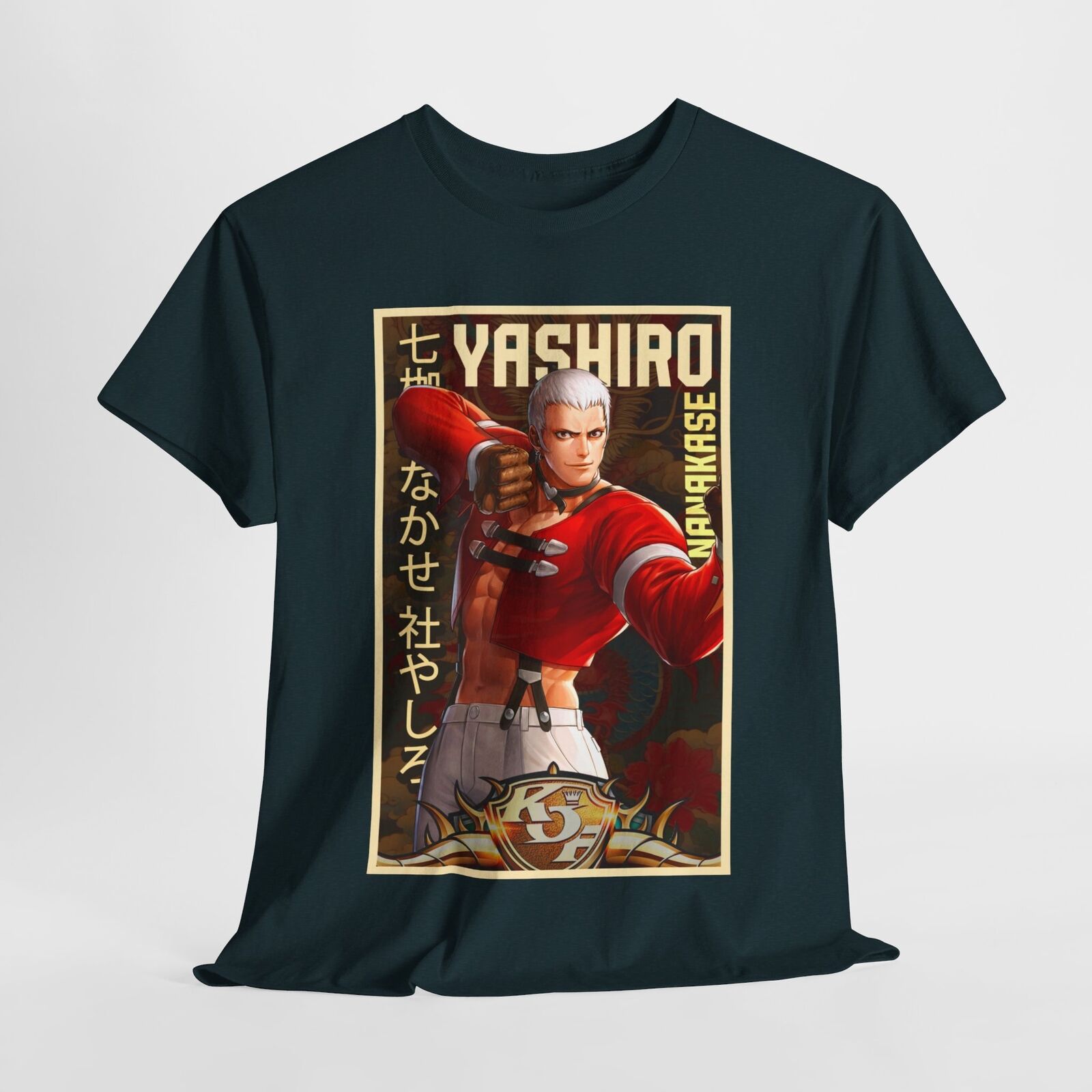Yashiro Nanakase King of Fighters Gaming Shirt, KOF Video Gaming Unisex T-Shirt - Walmart.com
