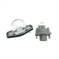 Yassdwbn 1 Set License Plate Light Rear Lamps With Bulb For Honda ...
