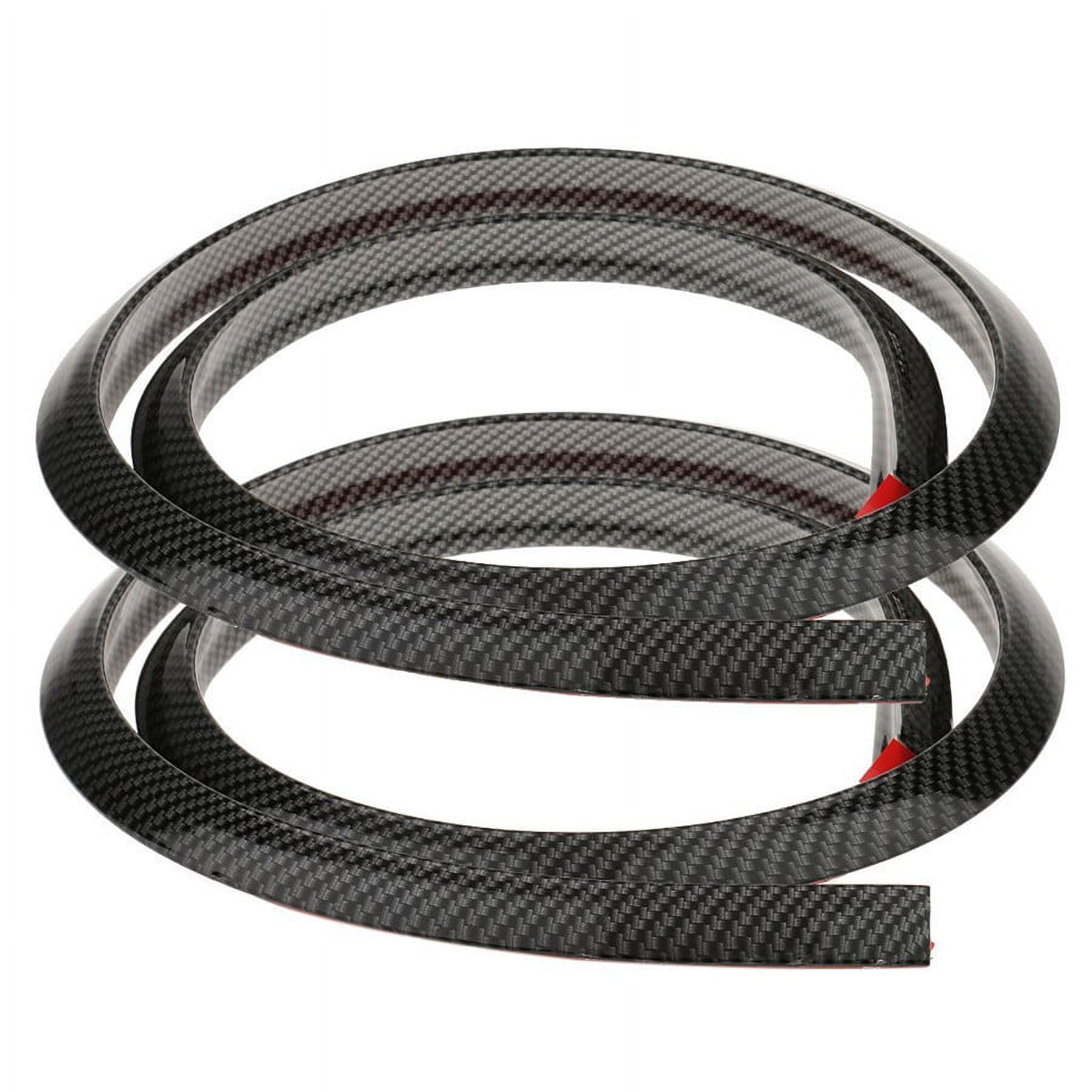 Yassdwbn 2Pcs 150Cm Universal Carbon Fiber Color Rubber Car Fender ...