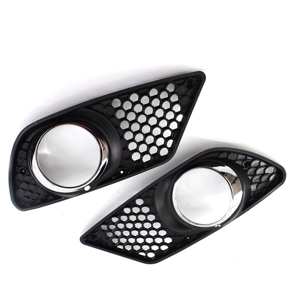 Yassdwbn 2pcs Fog Light Grille Bumper Cover A2048850253 For Mercedes ...