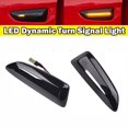 Yassdwbn 2x Dynamic LED Side Marker Indicator Light For Opel Astra J K ...