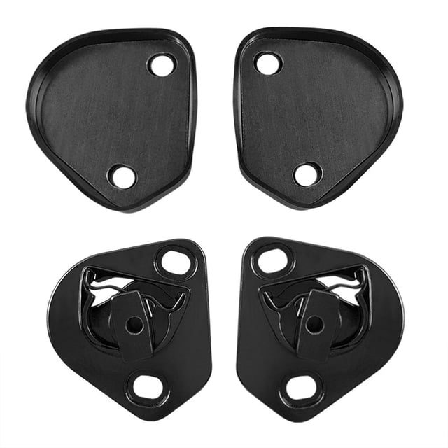 Yassdwbn A Pair Helmet Pivot Kit Base Plate with Four Screws Helmet For ...