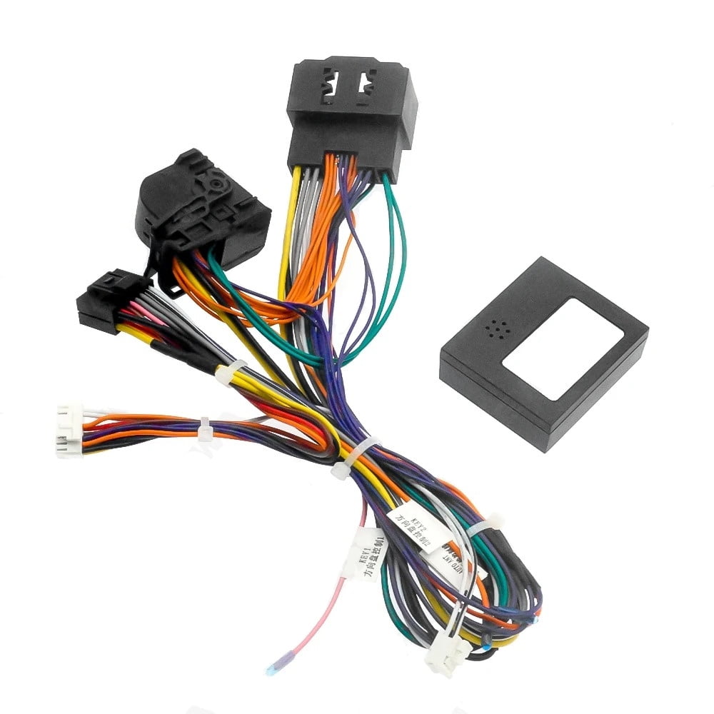 Yassdwbn Car 16pin Power Cord Wiring Harness Adapter For Mercedes Benz ...