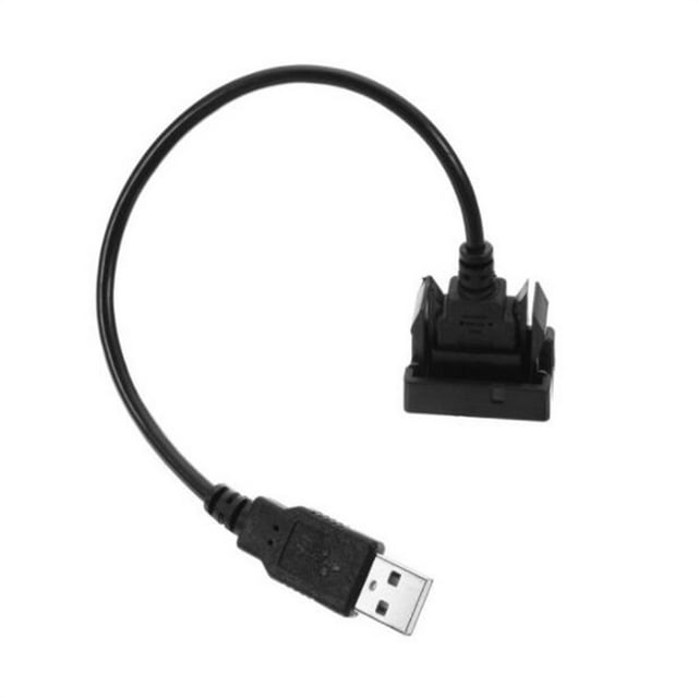 Yassdwbn Car Dash Flush Mount USB Port Panel Extension Cable Adapter ...