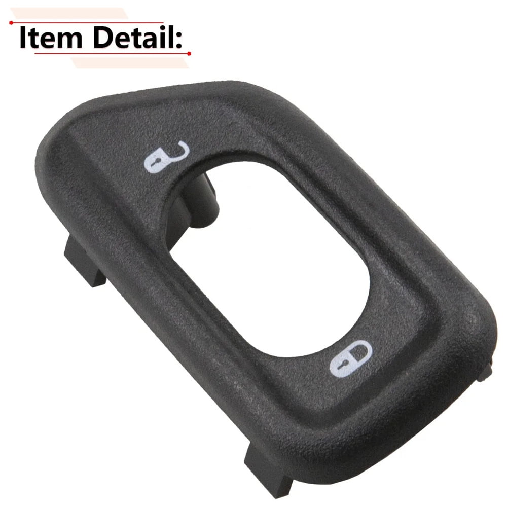 Yassdwbn Car Left & Right Front Door Lock Switch Bezels Fits For Jeep ...