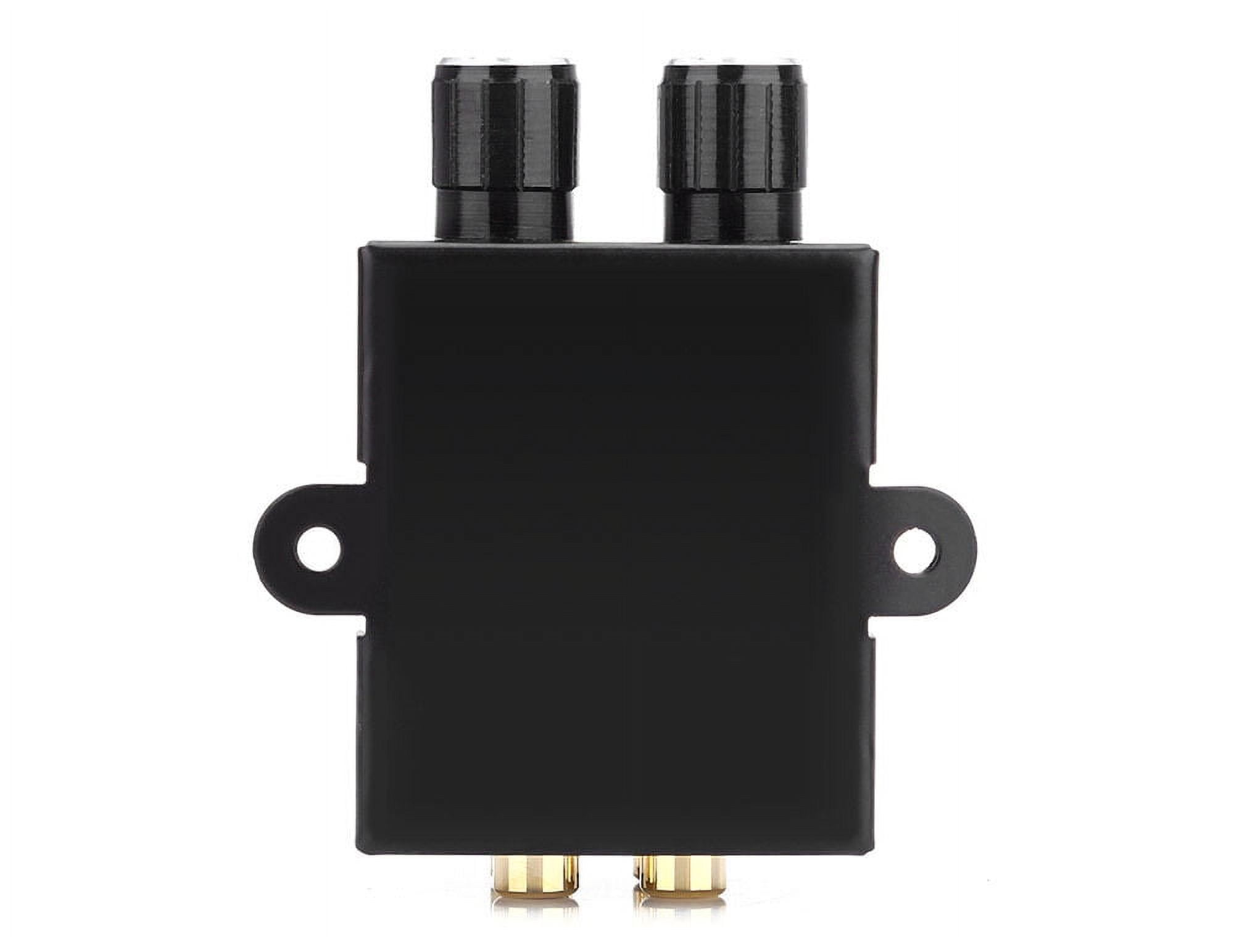 Yassdwbn Car RCA Adjust Line Level Volume Control Knob Subwoofer ...