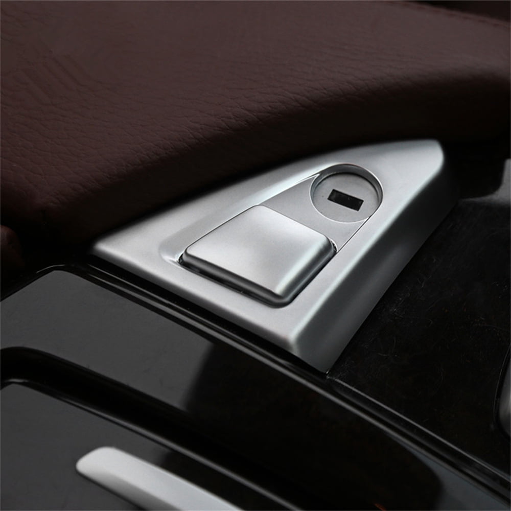 Yassdwbn Center Console Panel Armrest Storage Switch Button Trim For ...