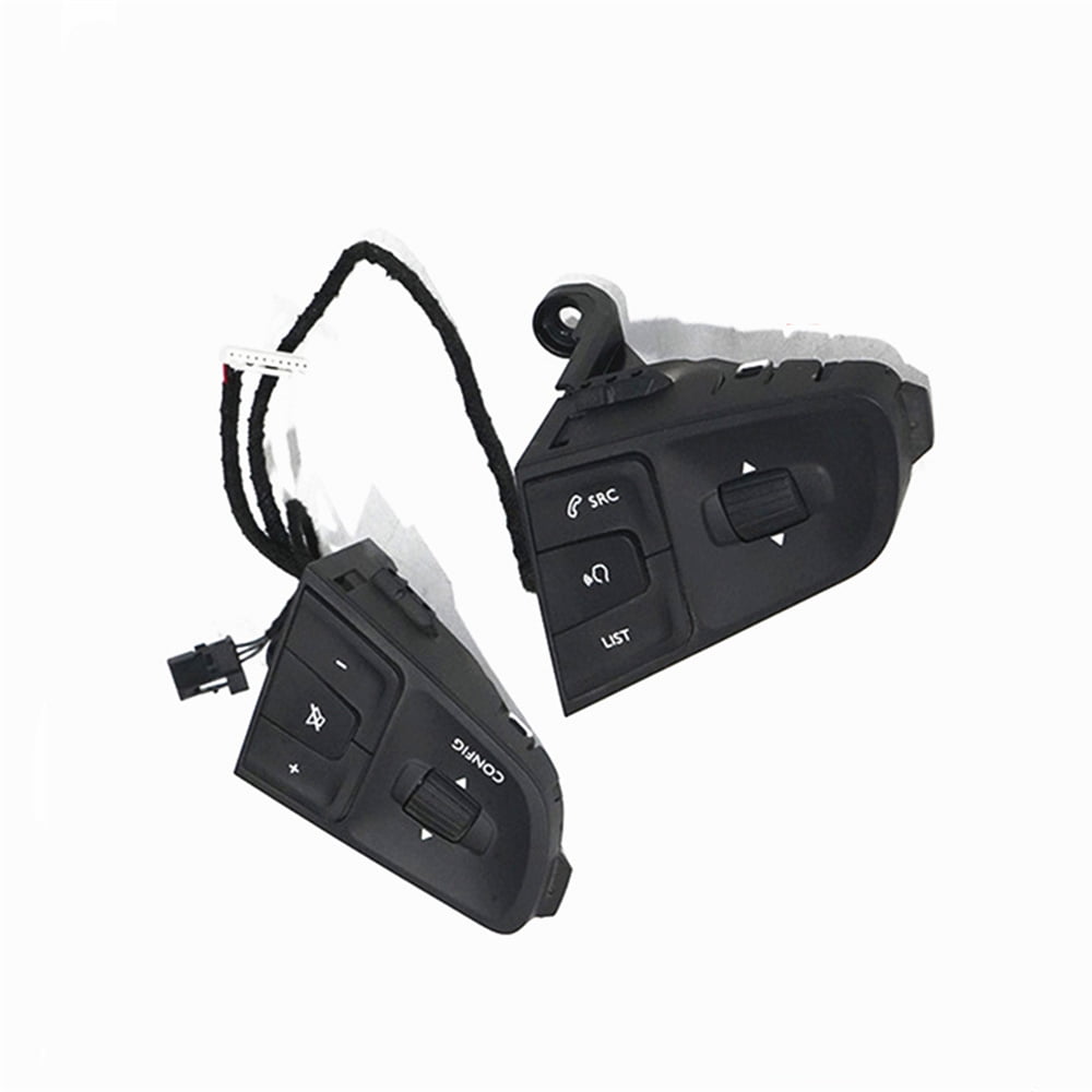 Yassdwbn Steering Wheel Control Switch Button For Citroen C5 C6 Peugeot ...