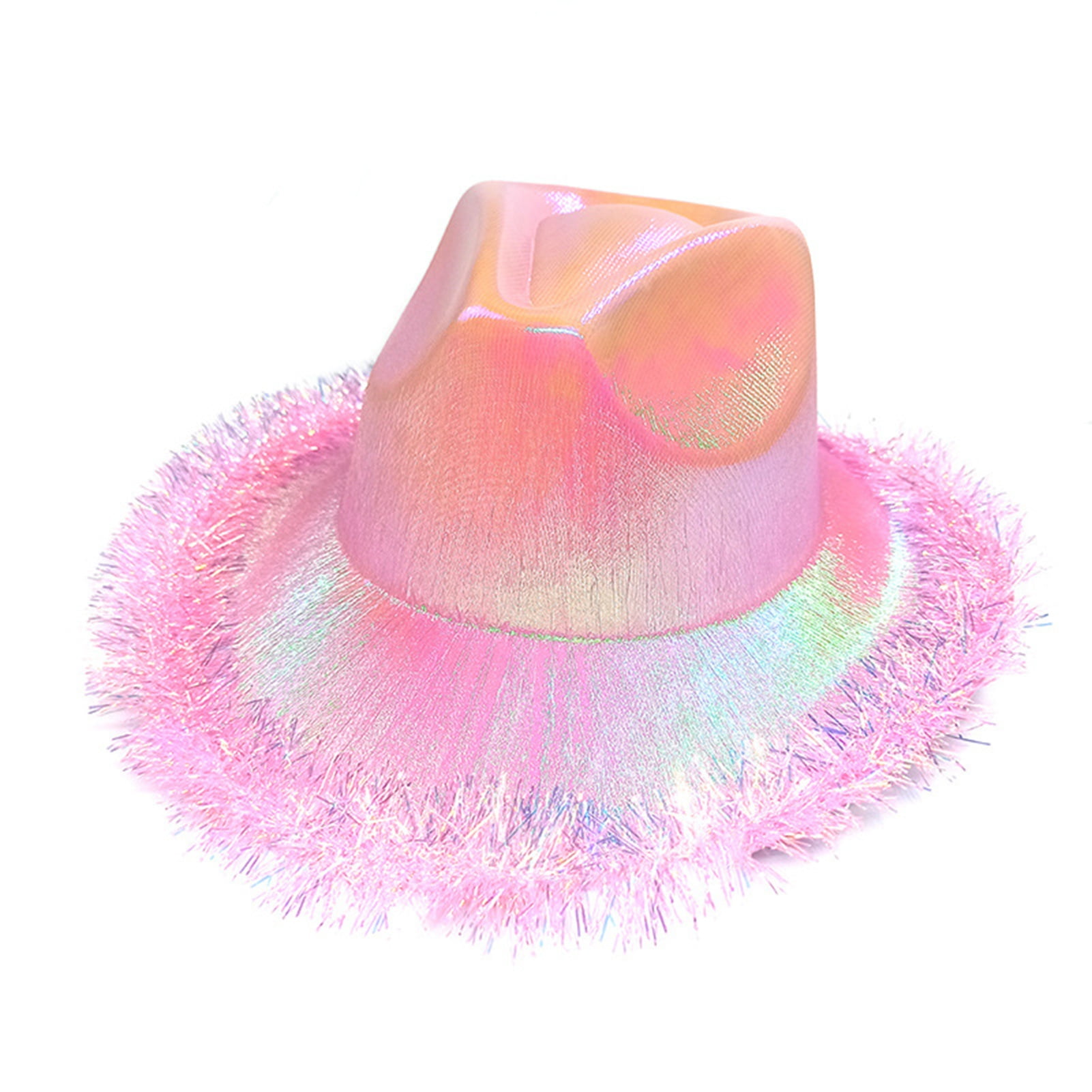 Yasu Cowboy Hat for Carnival Parties Colorful Cowboy Hat with Rain ...