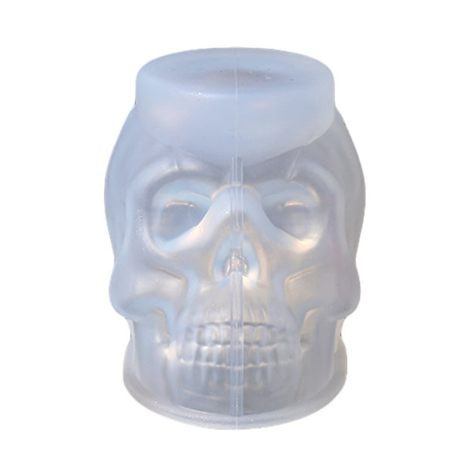 Yasu Diy 3d Skull Epoxy Mold Spooky Fun Halloween 3d Skull Resin Mold ...