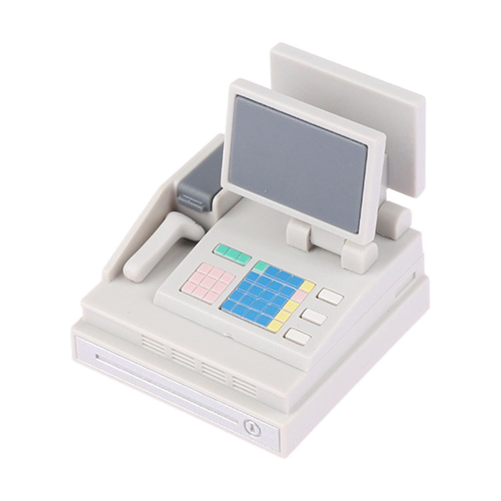 Yasu Exquisite Details Cash Register Toy Mini Credit Card Machine for ...