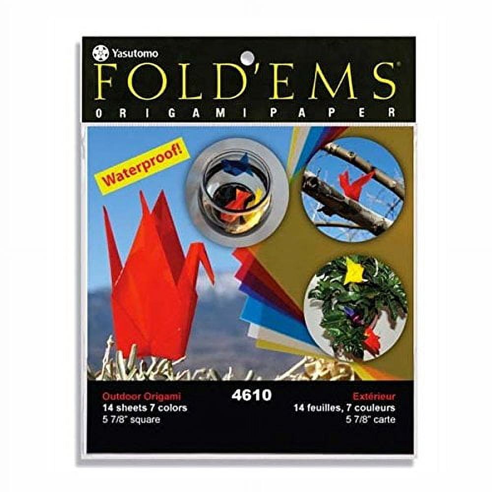 Yasutomo – Fold ‘Ems Origami Paper – Waterproof Outdoor Paper ...