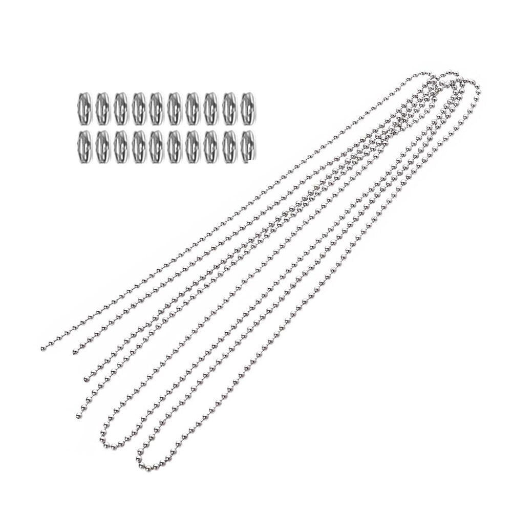 Yataoval 1 Set Ceiling Pull Chain with Connector Beaded Pull Chain ...