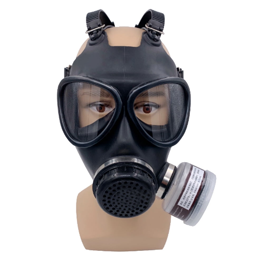 Yataoval Anti-Fog Lens Portable Gas Respirator with Full Face Mask ...