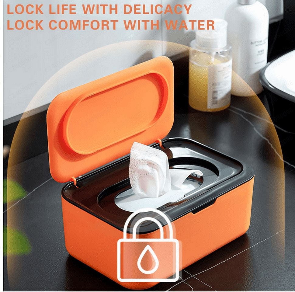 Yataoval Items Dyegold Wet Wipes Organizer ,Plastic Storage Box with ...