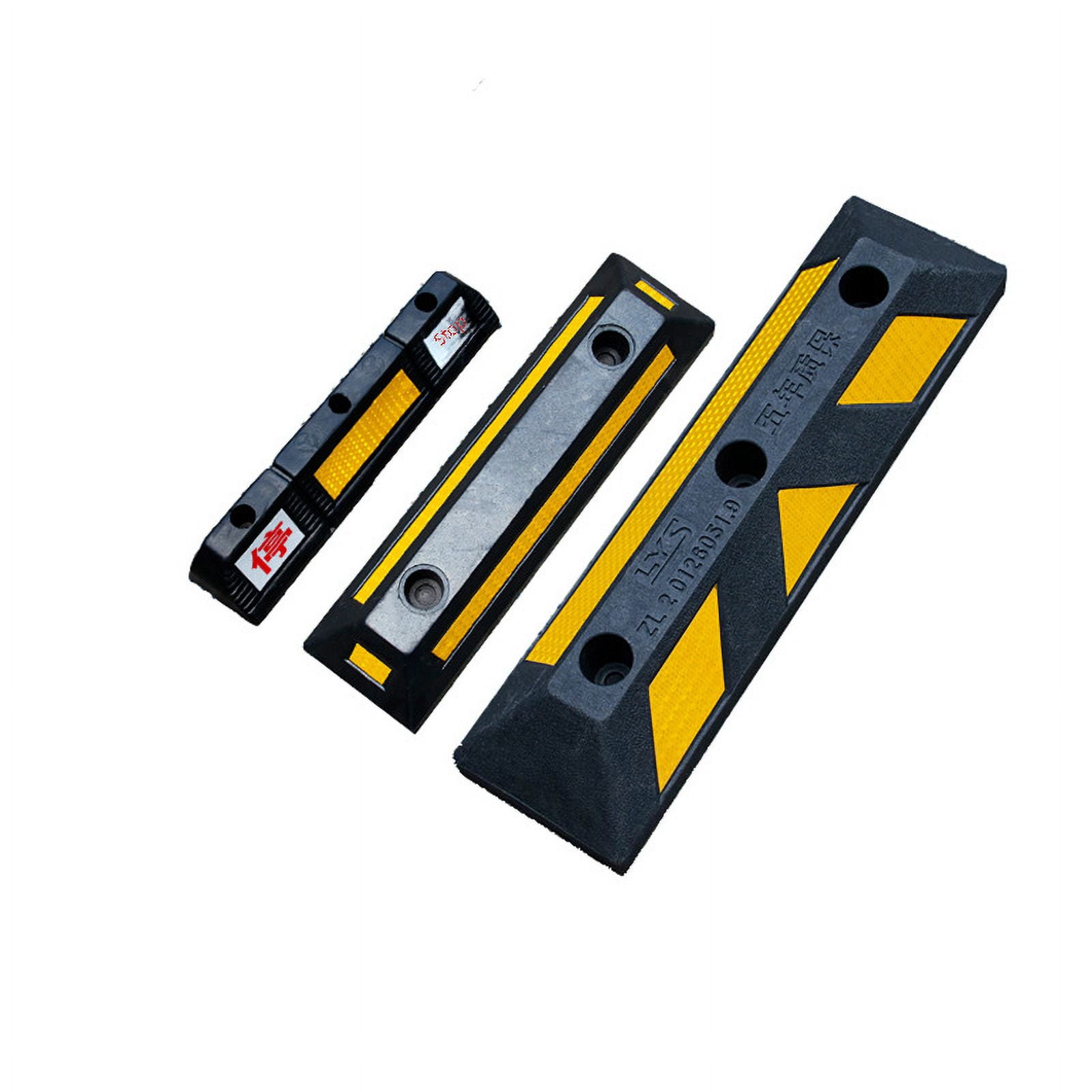 Yataoval Parking Barrier Wheel Locator with Robust Rubber Design ...