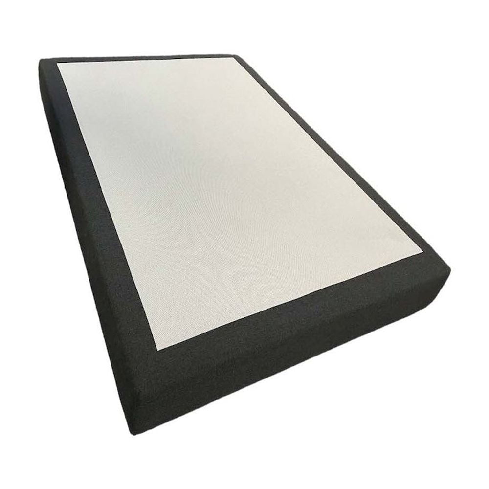 Yatas Bedding Sleep Point 3.5" Metal Queen Size Bed Base in Gray ...